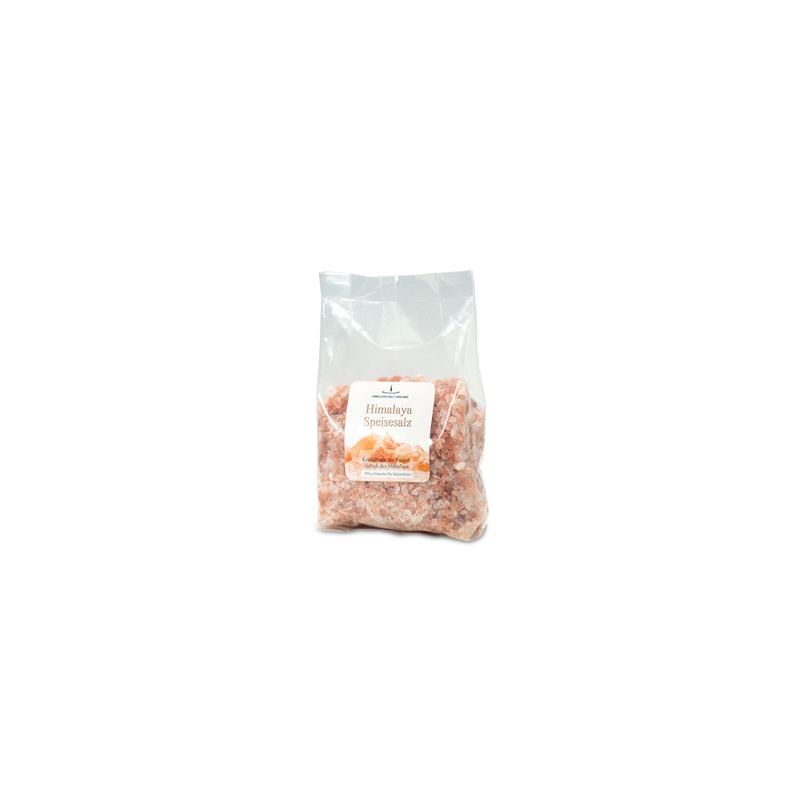Basic Pack Crystal Salt, orange, 500g, ca. 3-5mm
